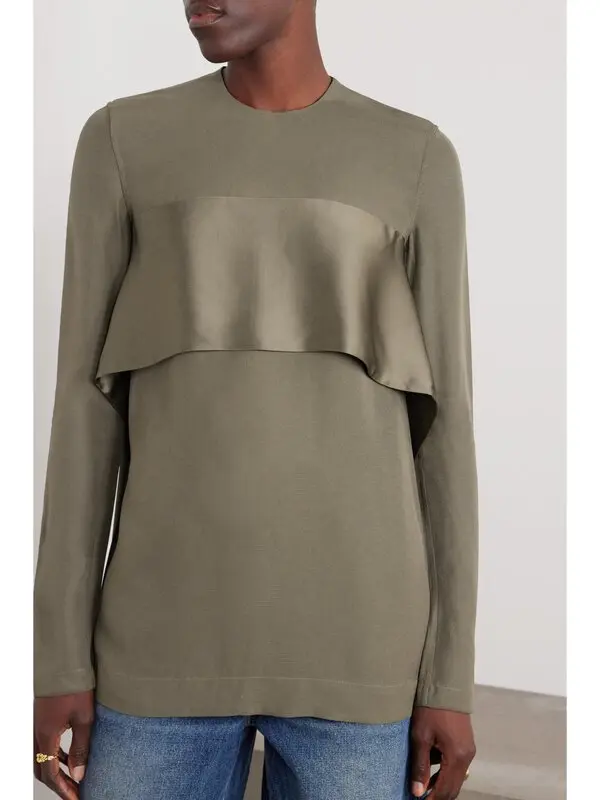 TOTEME Tie-fastening Crepe Blouse
