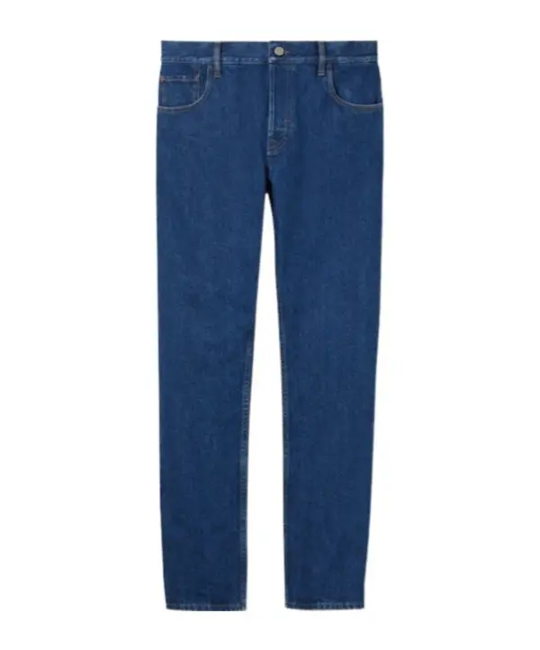 Gucci Tapered Denim Pants - Blue