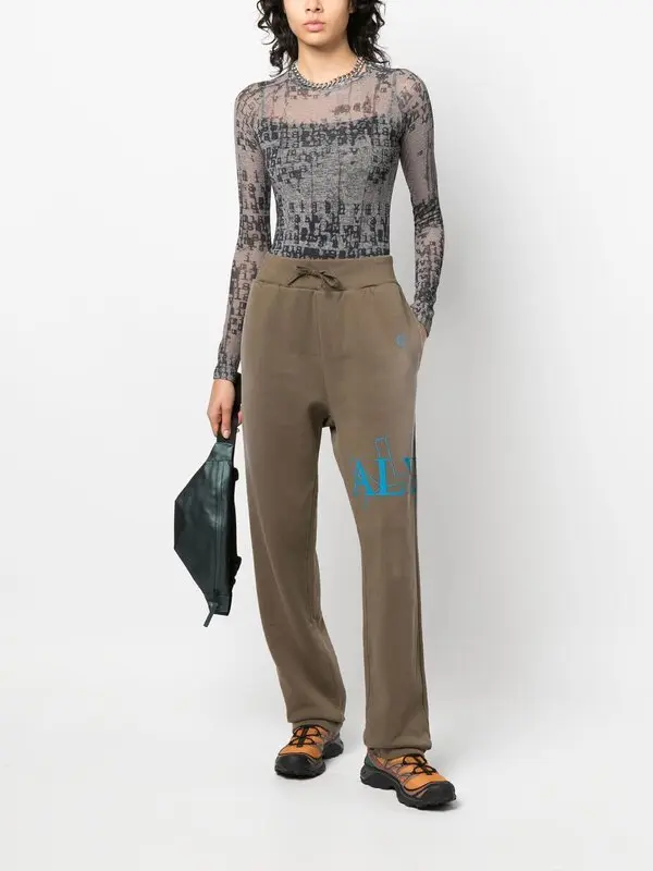 1017 Alyx 9sm Logo-print Tapered Sweatpants