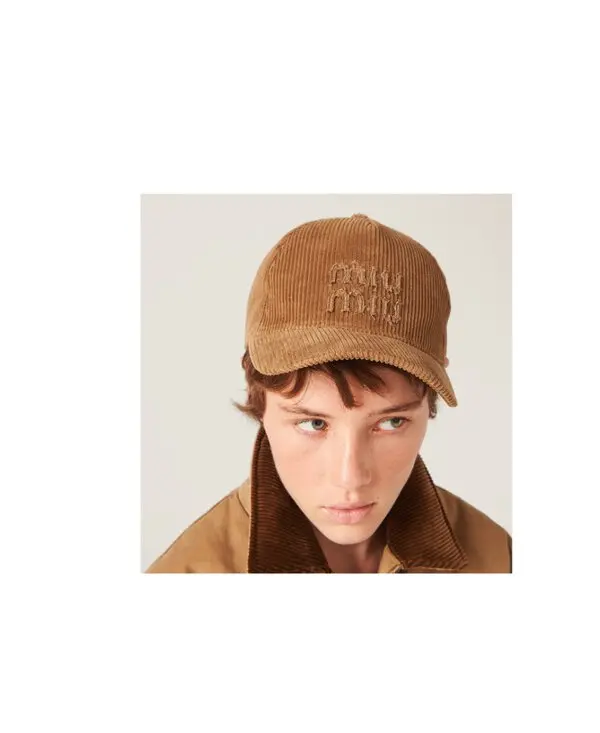 Miu Miu Baseball Cap - Brown