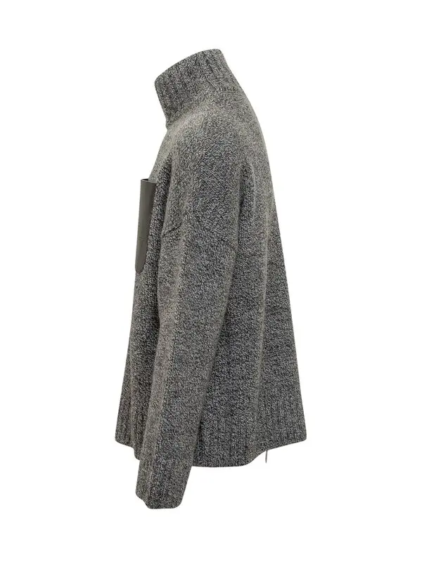 J.W.ANDERSON Patch Pocket Turtleneck Knitted Jumper