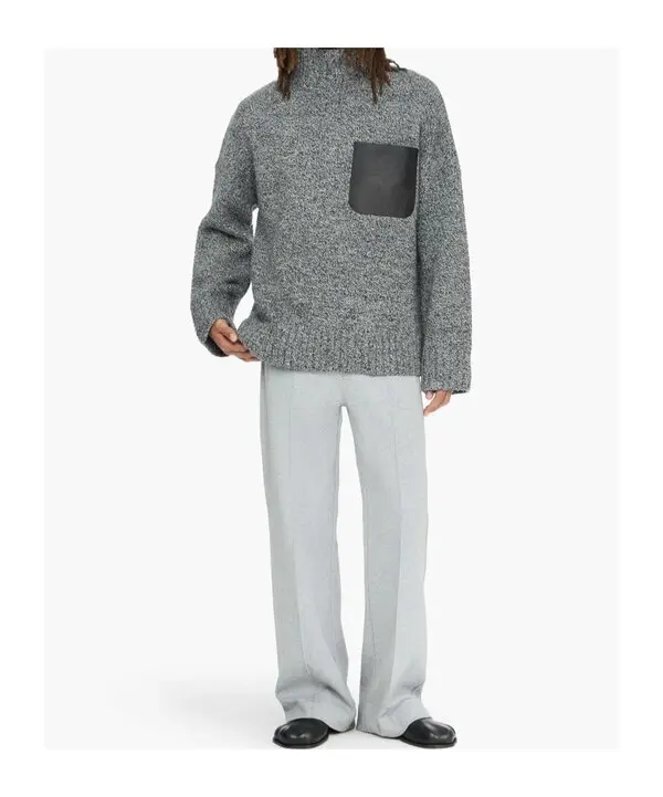 J.W.ANDERSON Patch Pocket Turtleneck Knitted Jumper
