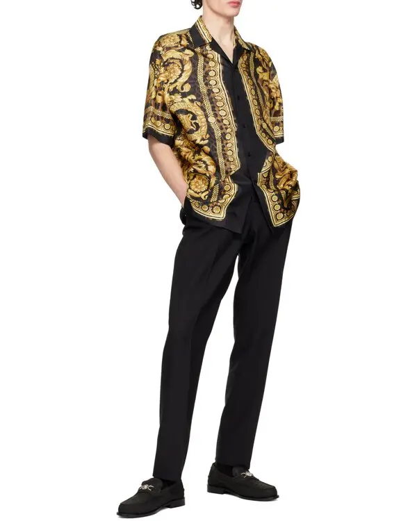 Versace Wild Barocco Short-sleeved Shirt