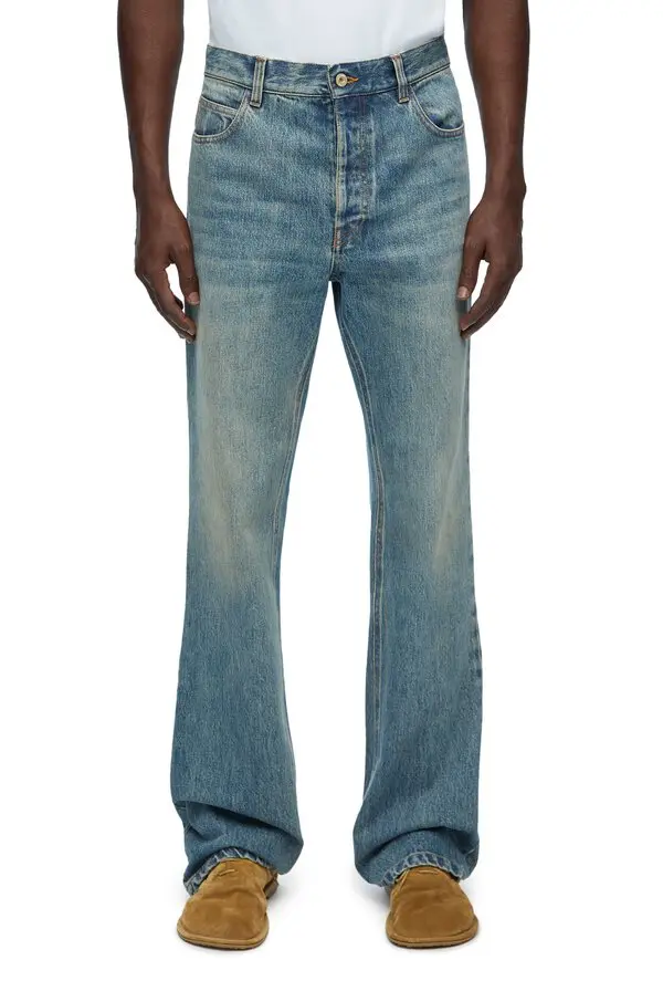 Loewe Bootleg Jeans In Denim