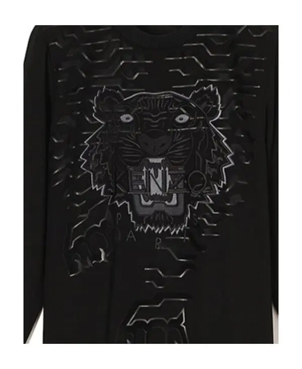 Kenzo Tiger Head Embroidered Dress