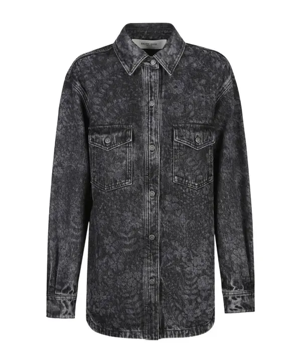 GOLDEN GOOSE Buttoned Denim Shirt