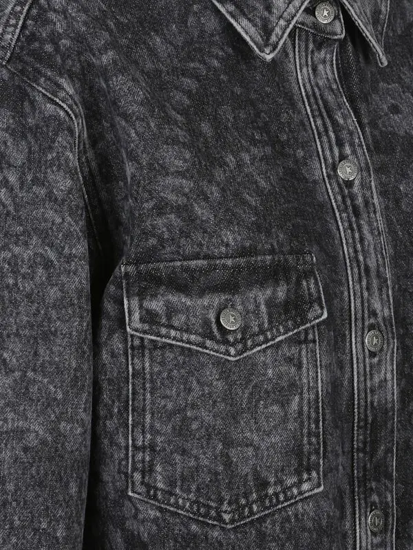 GOLDEN GOOSE Buttoned Denim Shirt