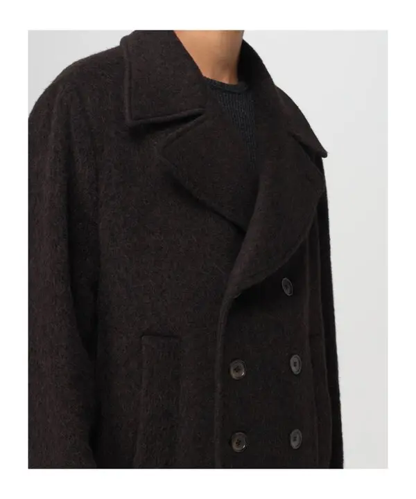 Dolce & Gabbana Double-breasted Melange Coat