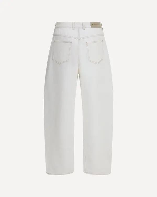 Givenchy Logo Patch Loose-fit Jeans