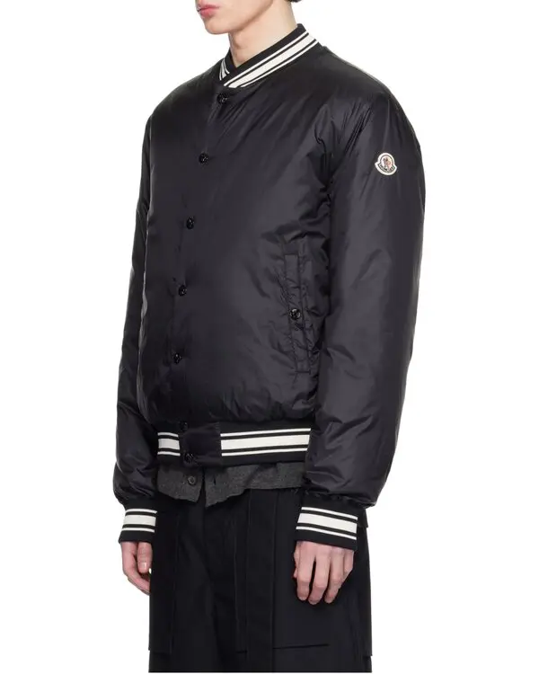 Moncler Reversible Varsity Bomber Jacket - Black