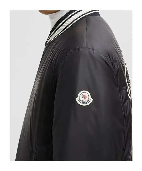 Moncler Reversible Varsity Bomber Jacket - Black