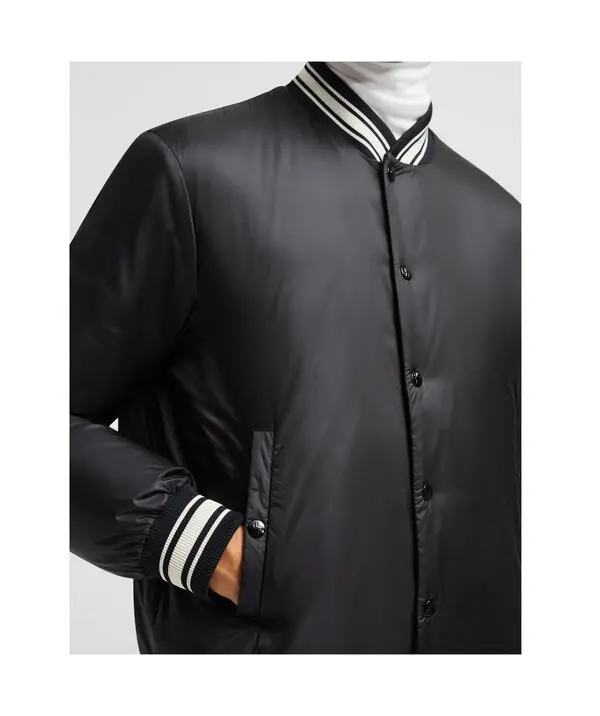 Moncler Reversible Varsity Bomber Jacket - Black