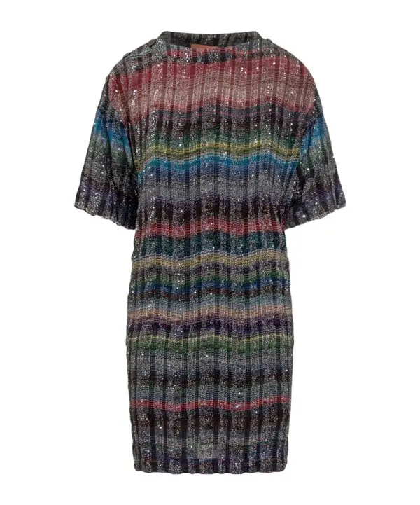 Missoni Sequin-embellished Short Dress