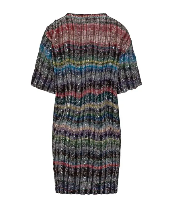 Missoni Sequin-embellished Short Dress