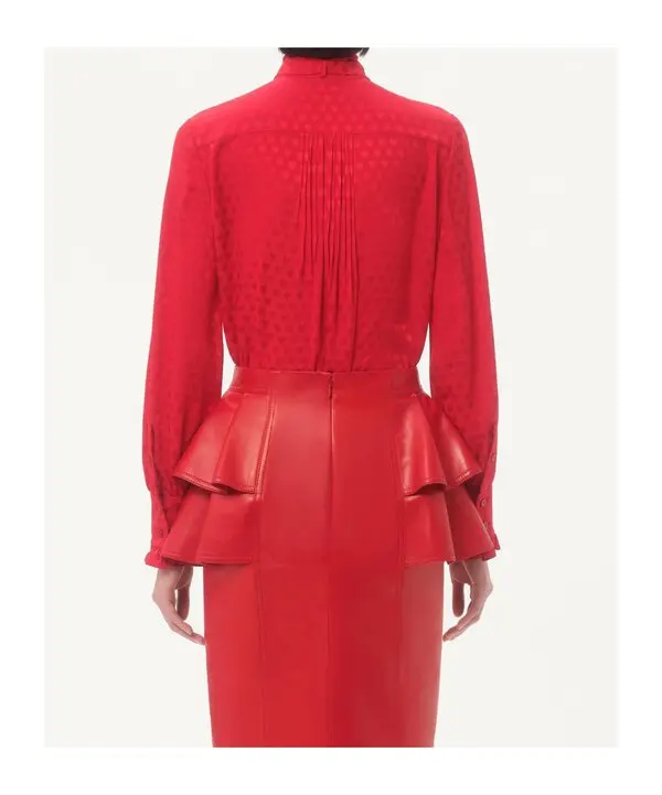 Valentino Garavani Cour De Coeur Pussy-bow Shirt