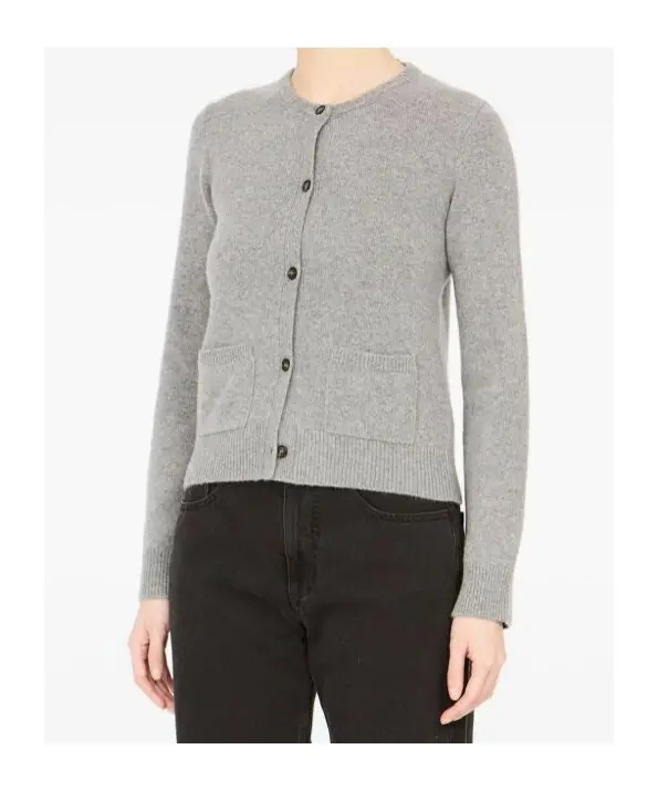 MAISON MARGIELA Crewneck Buttoned Cardigan With Pockets