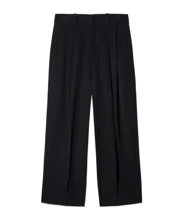Off-White Dart Detailed Wide-leg Trousers