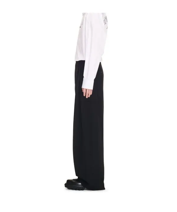 Off-White Dart Detailed Wide-leg Trousers