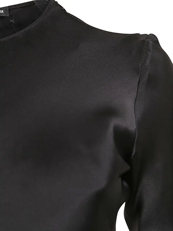 ANN DEMEULEMEESTER Long-sleeved Wrap Dress