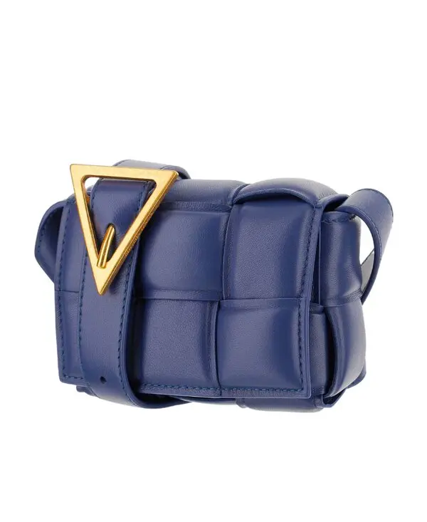 Bottega Veneta Mini Cassette Shoulder Bag - Blue