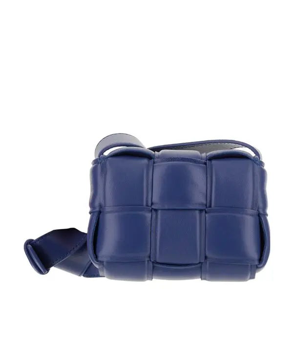 Bottega Veneta Mini Cassette Shoulder Bag - Blue