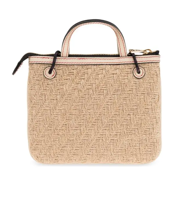 See By Chloé Small Embroidered Logo Shoulder Bag