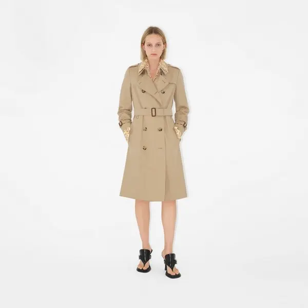 Burberry Long Chelsea Heritage Belted Trench Coat