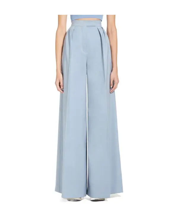 Max Mara Pleated Wide-leg Trousers
