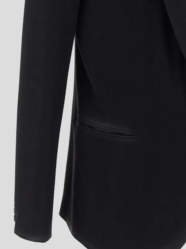 MAISON MARGIELA Gabardine Shawl Lapel Blazer