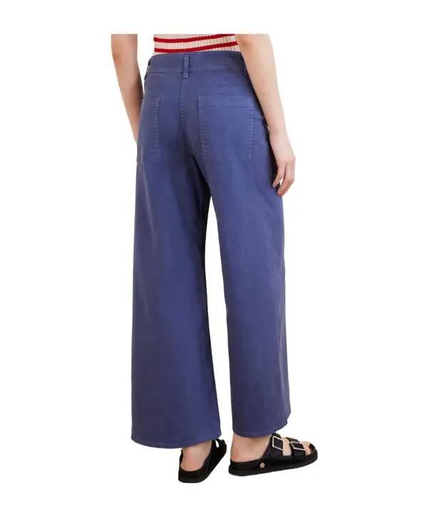 NILI LOTAN Megan Wide-leg Pants - Blue