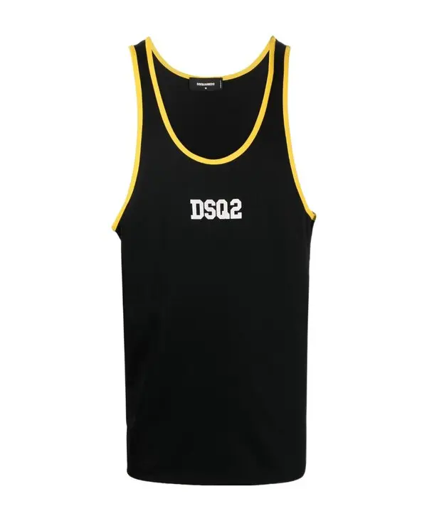 Dsquared2 Rib Knitted Logo Vest