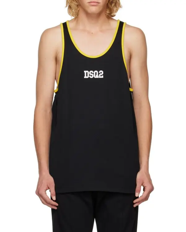 Dsquared2 Rib Knitted Logo Vest