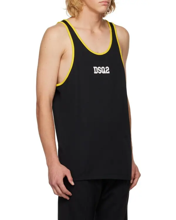Dsquared2 Rib Knitted Logo Vest