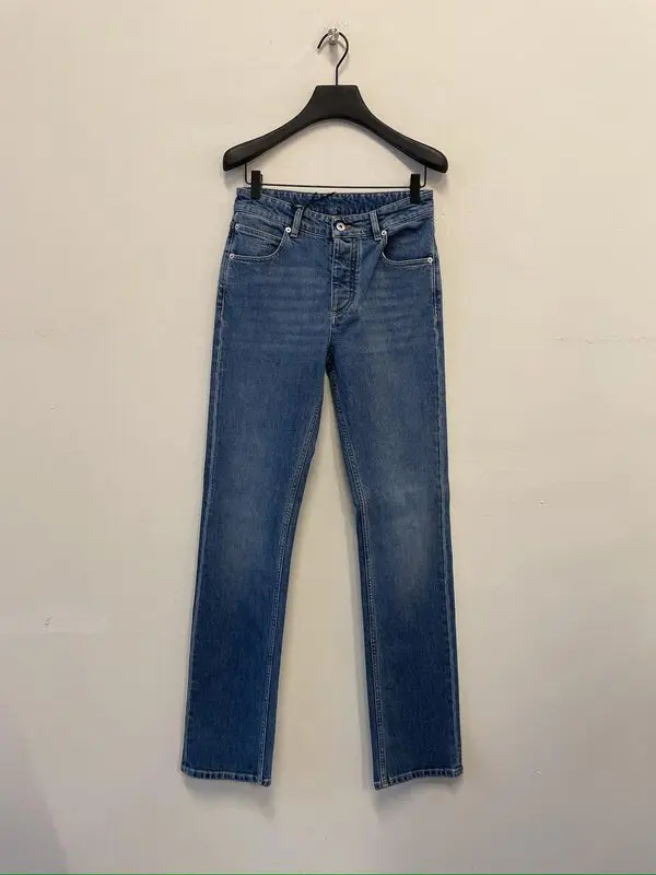 Bottega Veneta Belt-loop Jeans - Blue