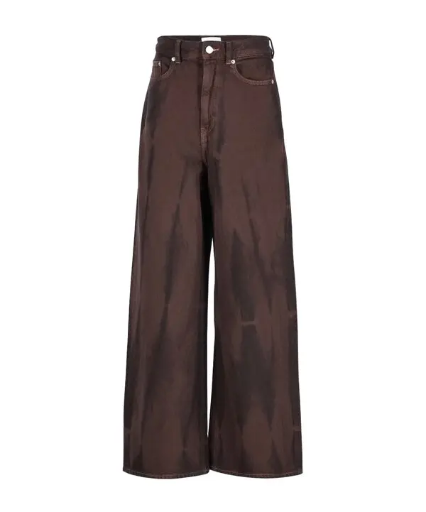 GANNI Wide-leg Jeans
