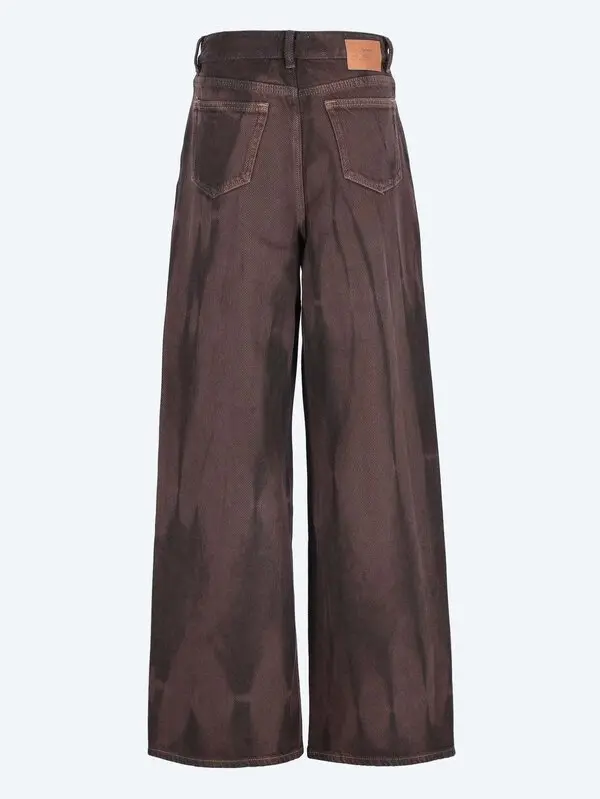 GANNI Wide-leg Jeans