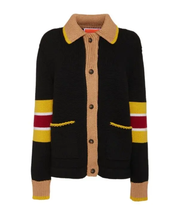 La DoubleJ Cardigan With Collar And Pockets