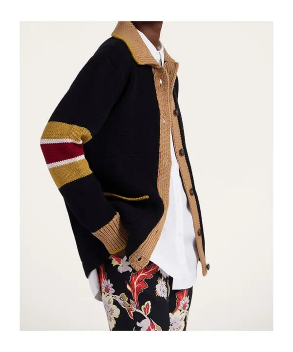 La DoubleJ Cardigan With Collar And Pockets