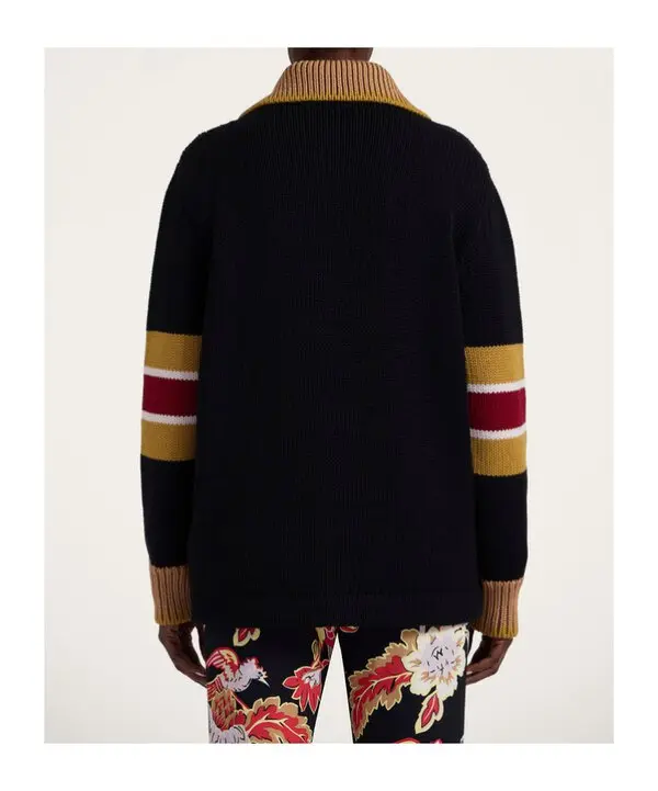 La DoubleJ Cardigan With Collar And Pockets