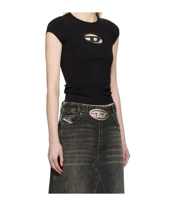 DIESEL® T-angie" Cut-out T-shirt - 9xxa