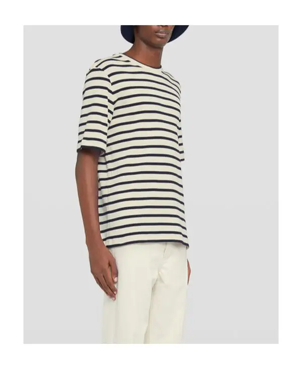 JIL SANDER Striped Crewneck T-shirt