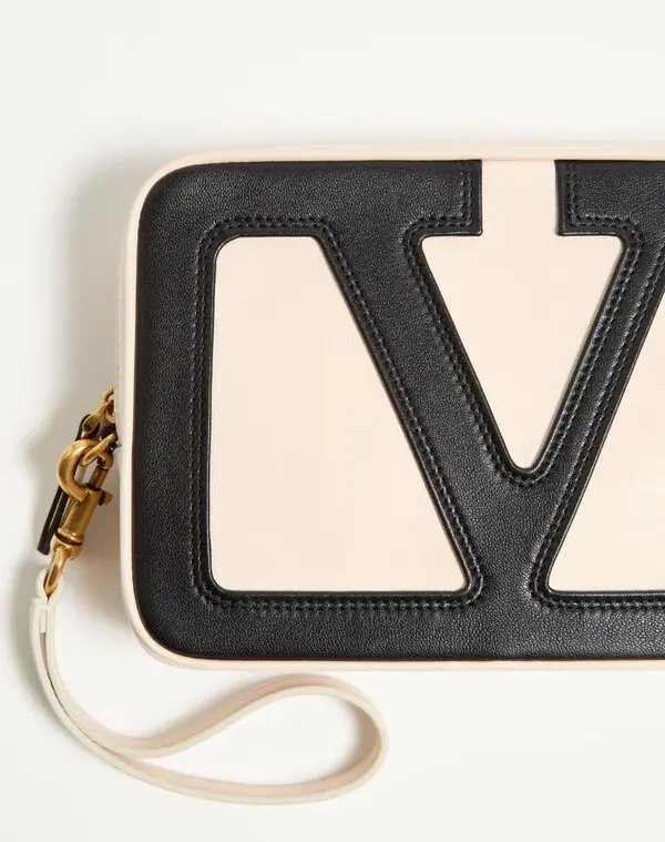 Valentino Garavani Viva Superstar Vlogo Clutch Bag