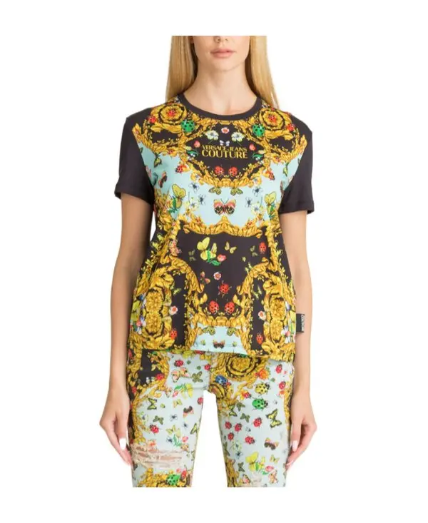 Versace Logo Detail T-shirt