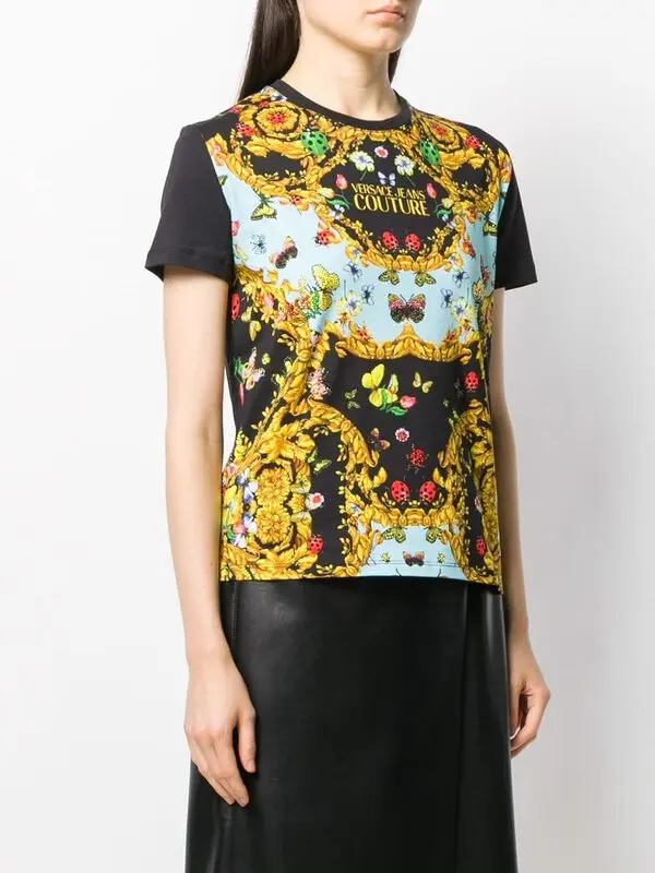 Versace Logo Detail T-shirt