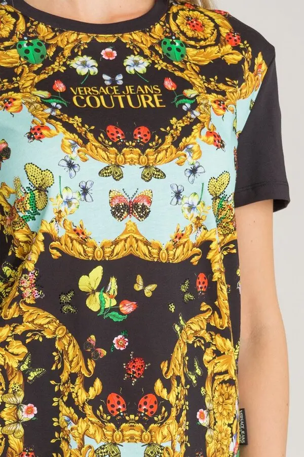Versace Logo Detail T-shirt