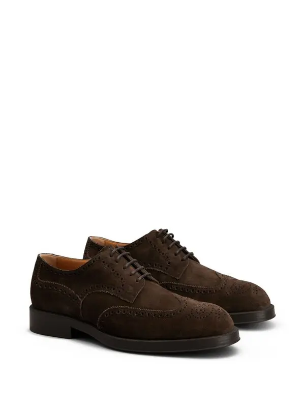 TOD'S Panelled Derby Shoes