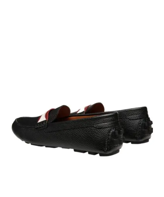 Bally Perthy Striped Detail Loafers
