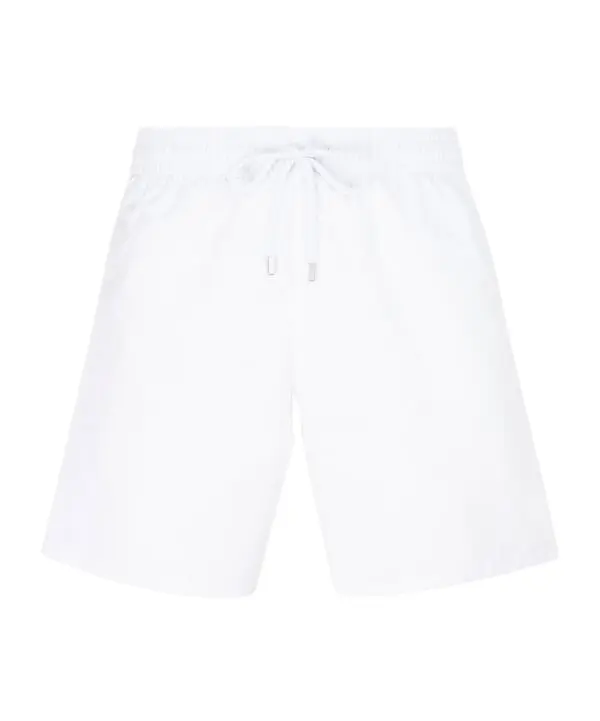 Vilebrequin Moorea Drawstring Swim Shorts - White