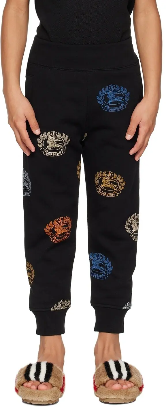 Burberry Equestrian Knight-print Track Pants