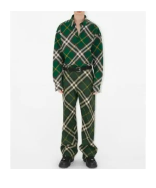 Burberry Checked Buttoned Shirt